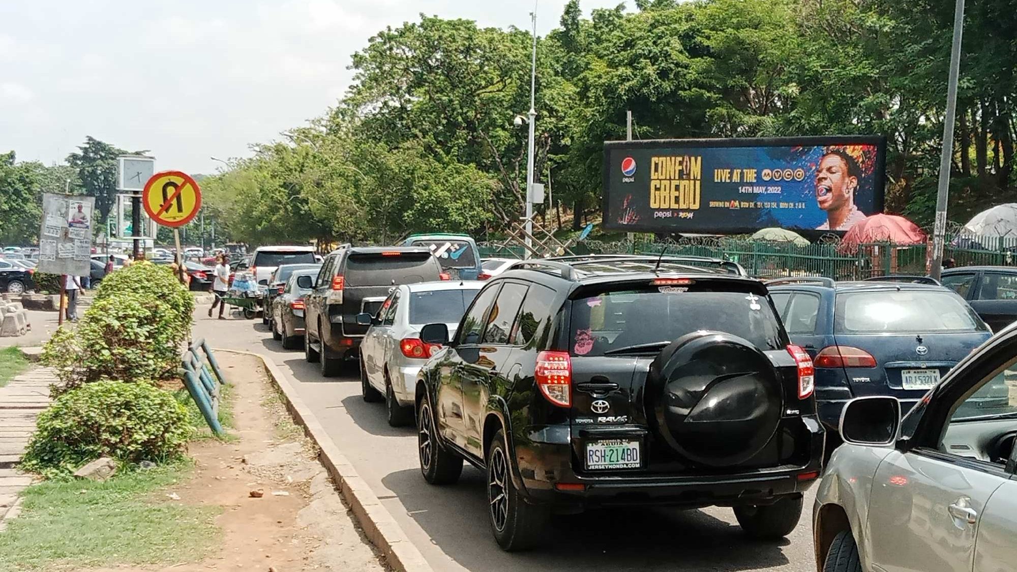 LED Billboard by wuse roundabout biggest mixed open and modern market ...