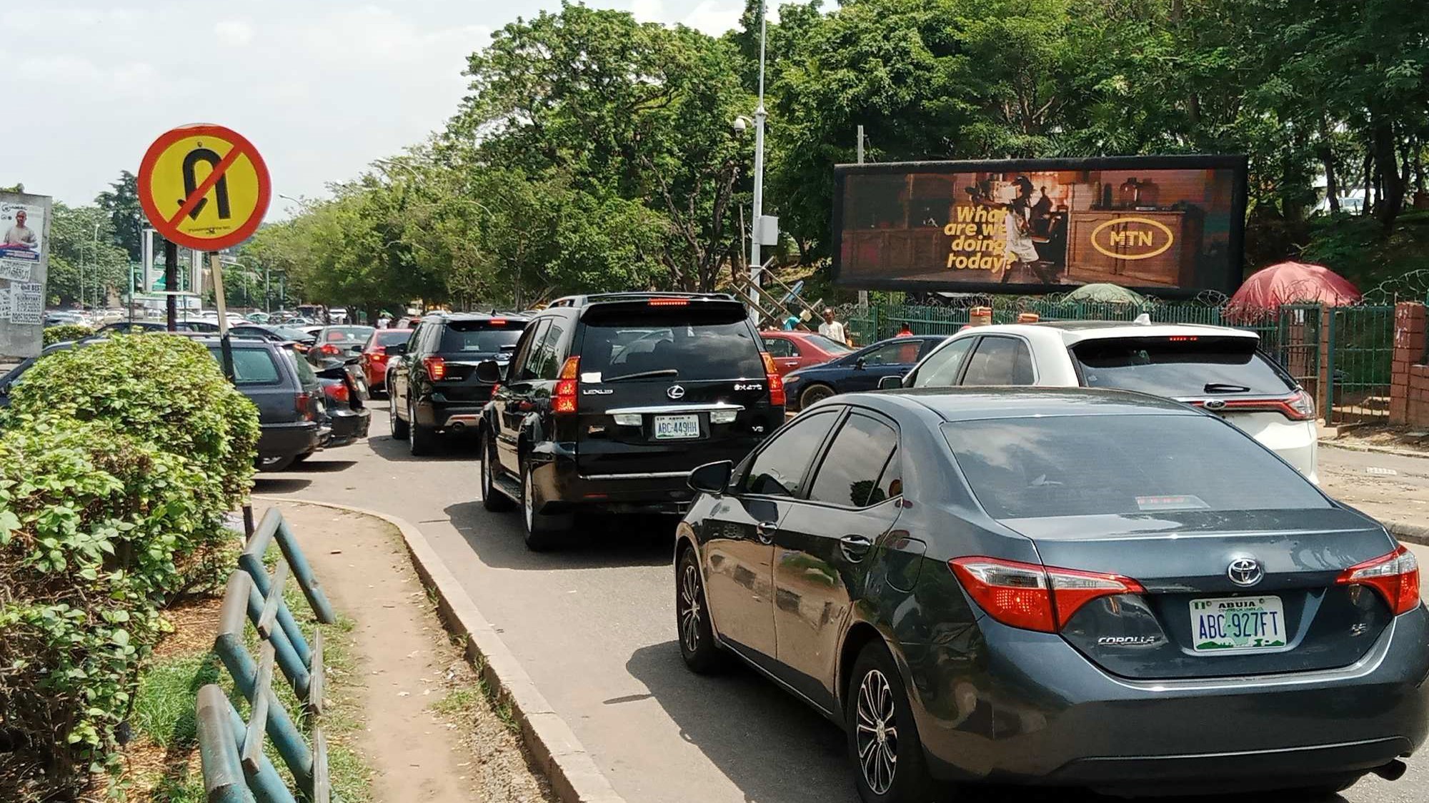 LED Billboard by wuse roundabout biggest mixed open and modern market ...