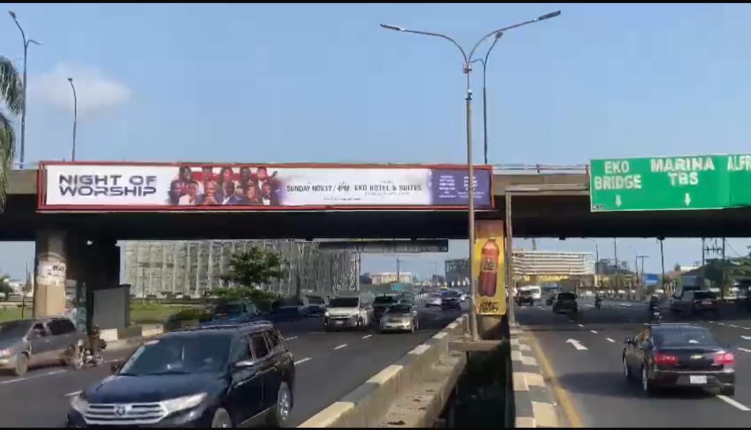 Double face bridge panel billboard 3rd mainland bridge by Adeniji Adele ...