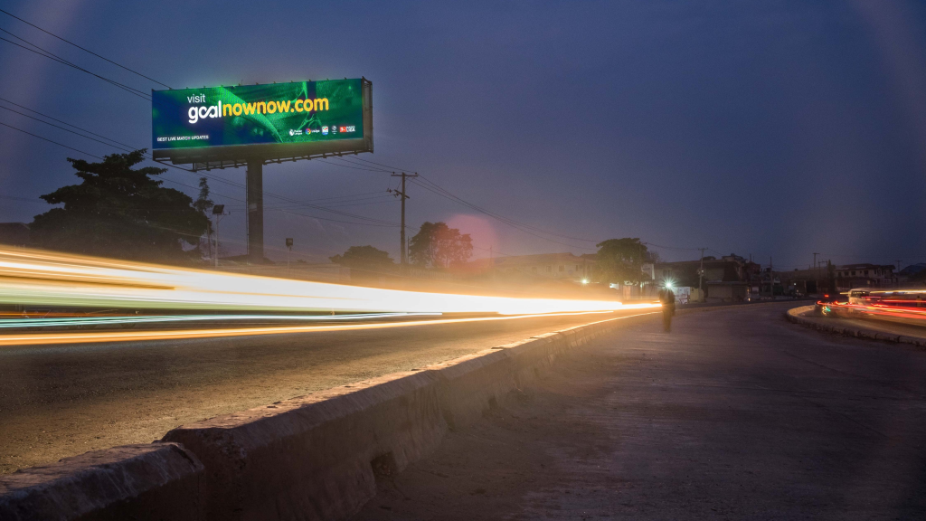 Led Billboard Along Lagos Ikeja Agege High Way Tomorrow Road, Lagos ...