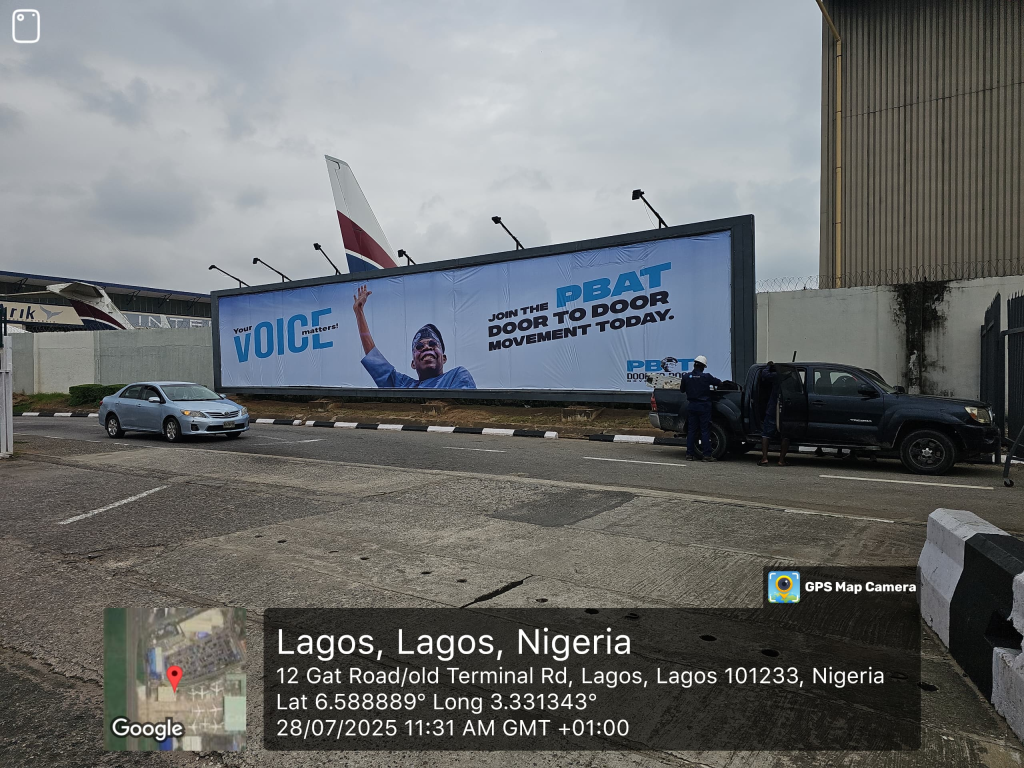 Wallmount Billboard International Airport At General Aviation Terminal ...